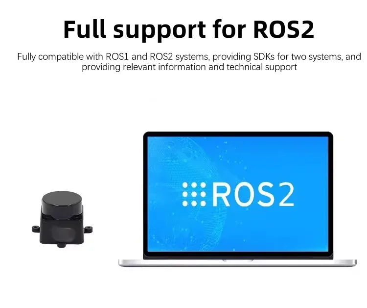 LDROBOT D500 Lidar Kit - 360 Degree Scanning Support ROS1 & ROS2