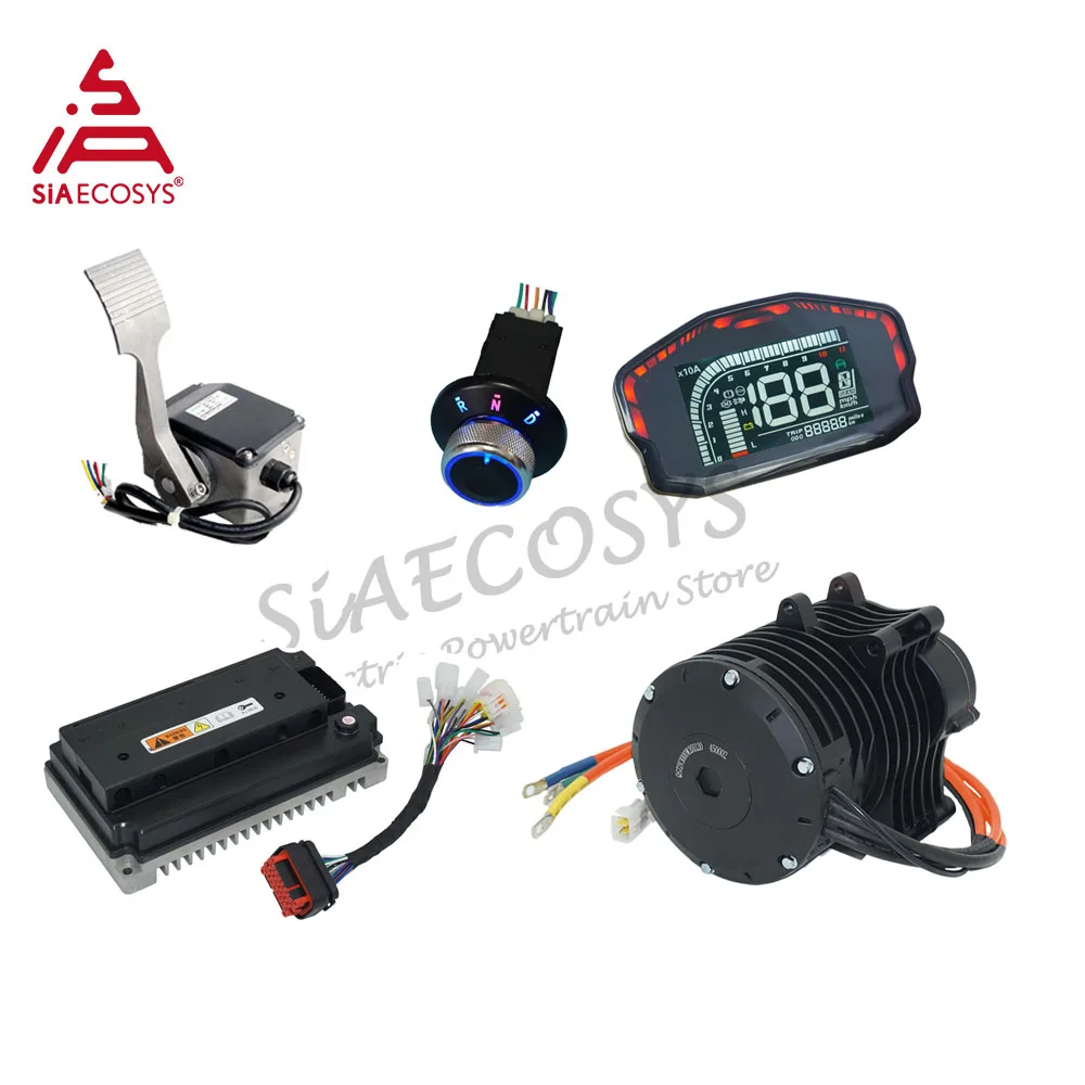 QSMOTOR 3000W V3 Mid Drive Motor Kit for Go-Kart Performance