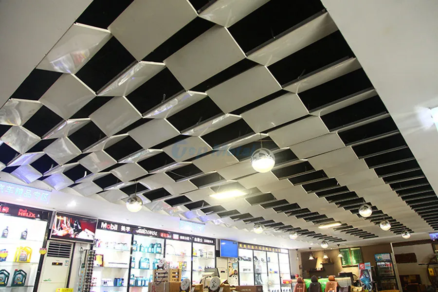 Perforated Particle Board Aluminum Baffle Ceiling - Buy High Quality ...