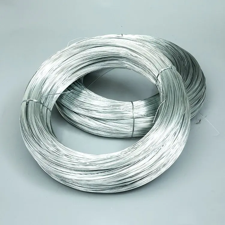 Low Carbon Steel Q195 8-28# 25kg Per Coil Wire For Wire Hot Dipped ...