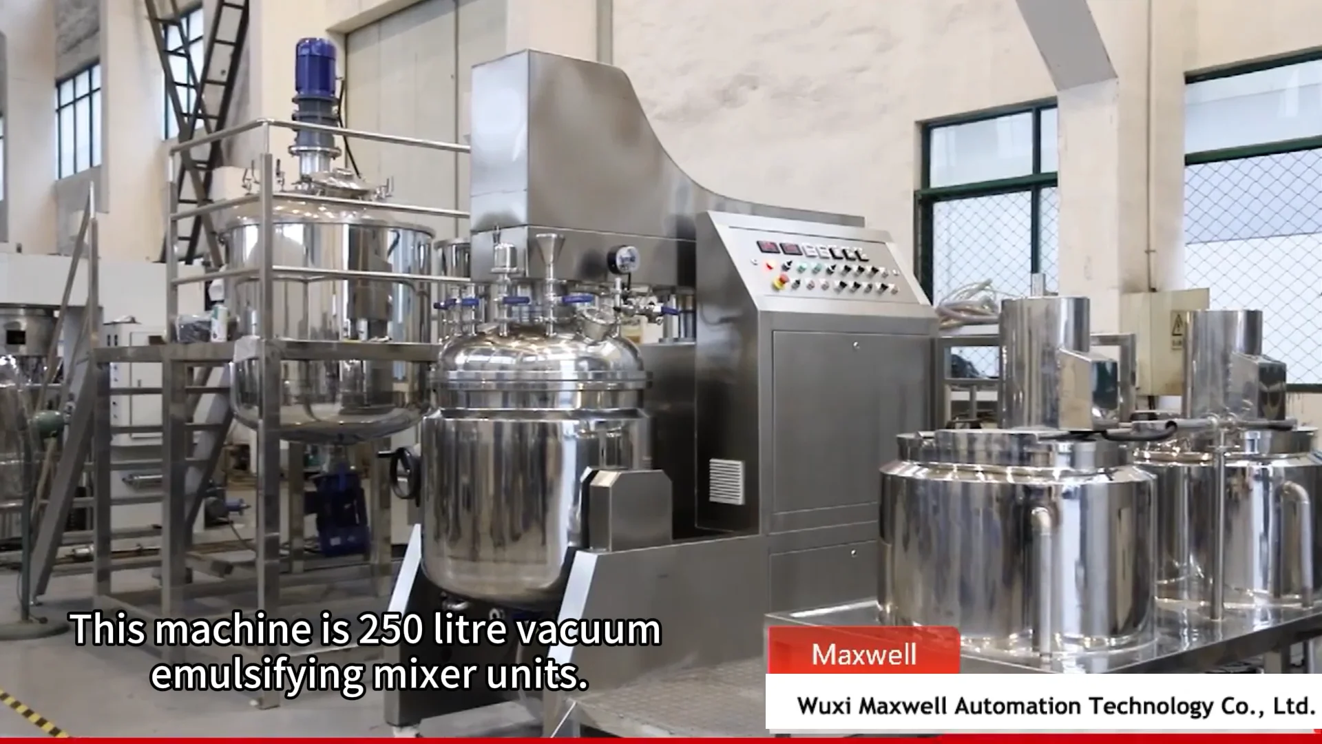 250l Emulsifying Mixer Vacuum Homogenizer Emulsifier Equipment ...