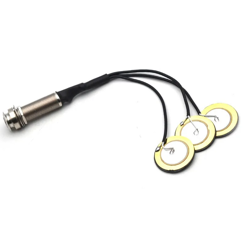 Piezo Contact Microphone 3 Transducer Pickups for Kalimba