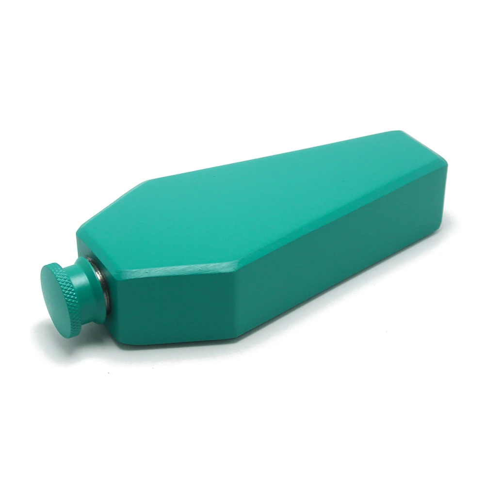 Mini 3.5oz 100ml Mint Green Hip Flask Stainless Steel Army Green Flask ...