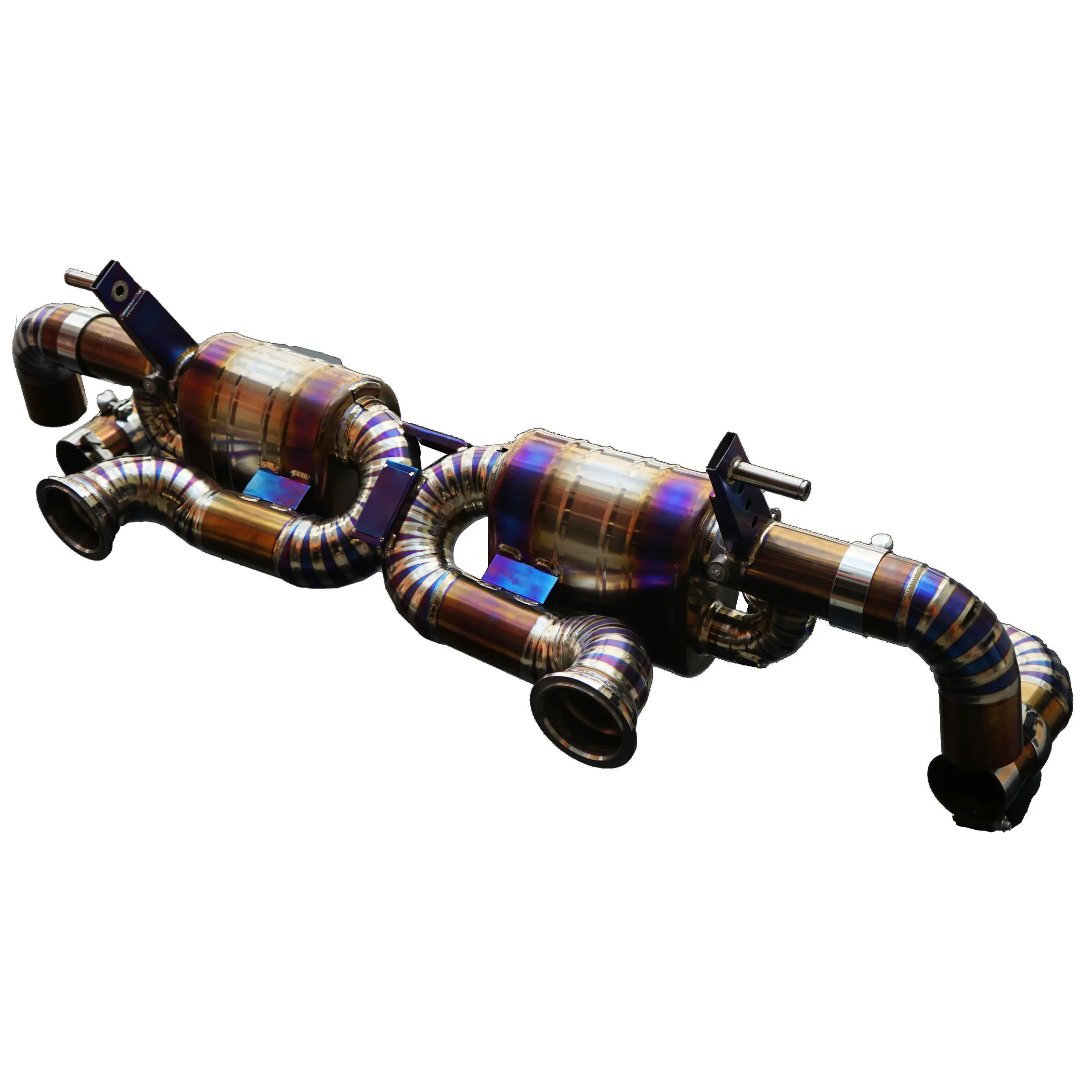 Factory Exhaust System for Audi R8 V10 5.2L 2020-2023 Titanium Alloy ...