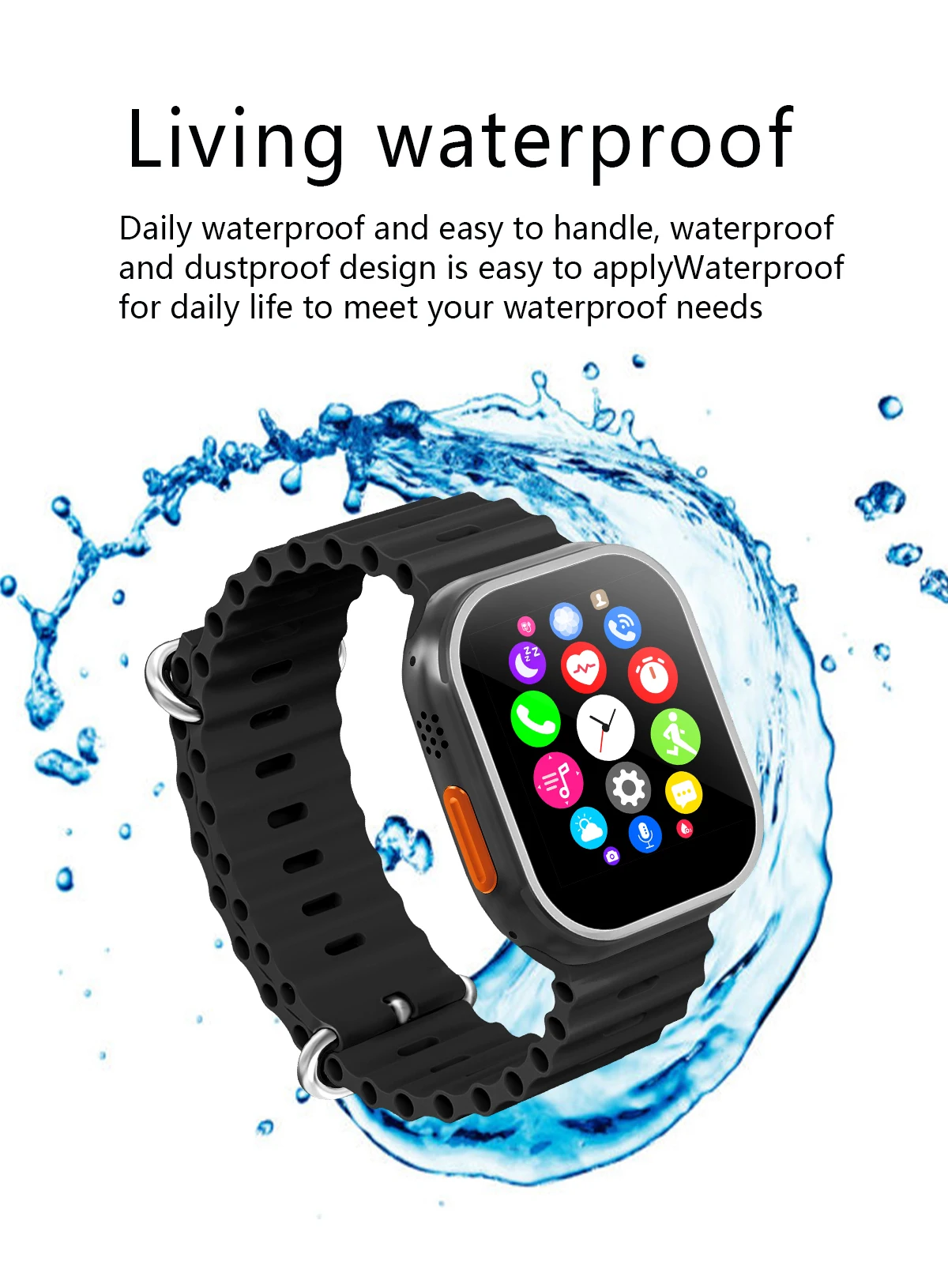 Smartwatch Ultras Max Plus 2023 Smart Watches Serie 8 Iwo Ultra - Buy ...