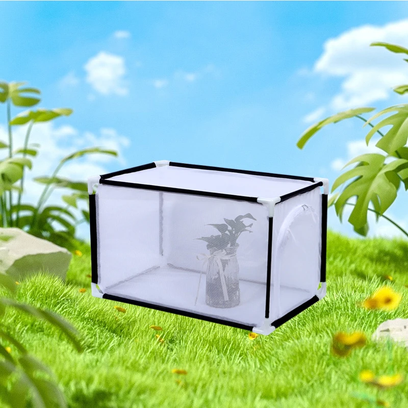 Outdoor Fiberglass Tube Insect Rectangle Cage Reptile Terrarium Cage ...