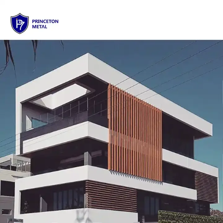 Aluminum Extrusion Profile Exterior Wall Batten For Building Aluminum ...