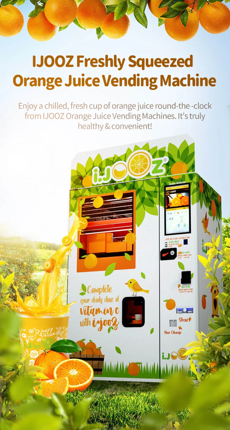 Ijooz Various Good Quality Freshly Squeezed Orange Juice Vending ...