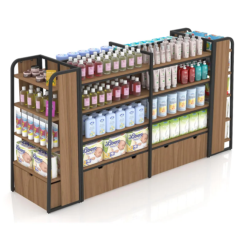 High Quality Convenience Store Shelf Supermarket Rack and Shelf ...