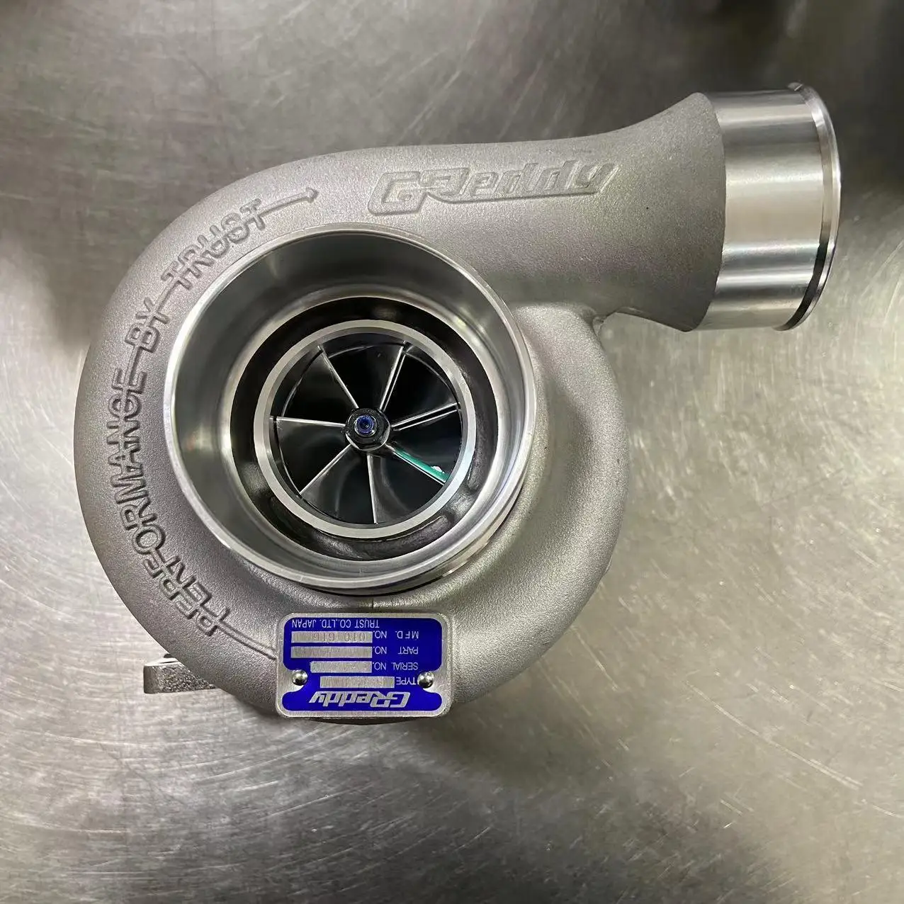 engine 4HK1 turbocharger F55V with 6/7 billet blades RHF55V with greedy ...