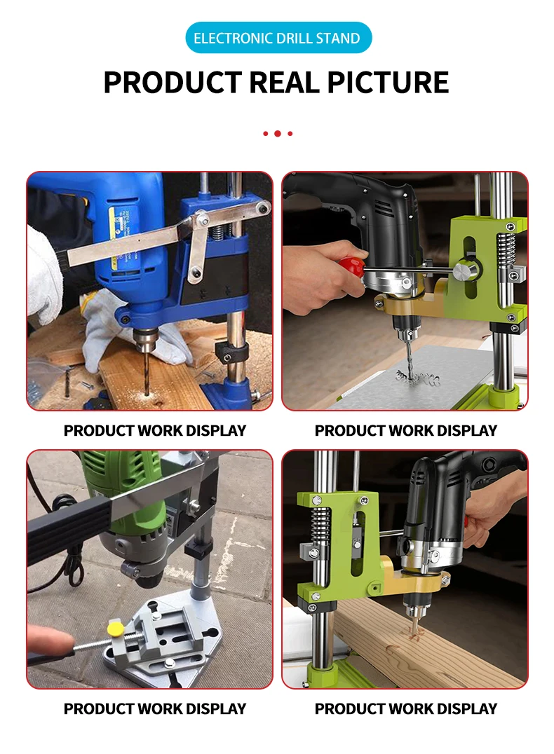 Benchtop For Power Drills Tool Drill Stand Ideal For Accurate Drilling ...