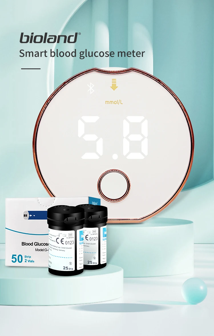 Smart Diabetic Non-invasive Blood Glucose test Rechargeable Wireless ...