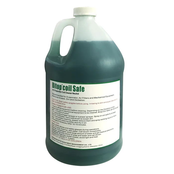 Bitop Evaporator Coil Cleaner - Safe & Efficient AC Condenser Liquid