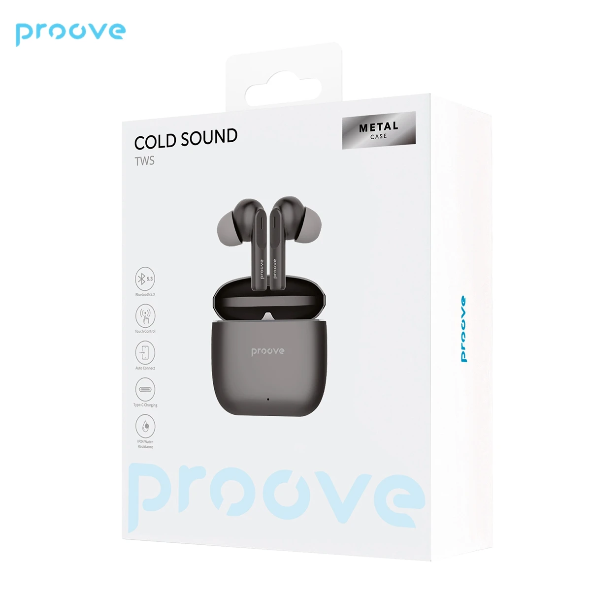 Proove Cold Sound Tws Wireless Headphones Bt5.3 Wireless Earphone With ...