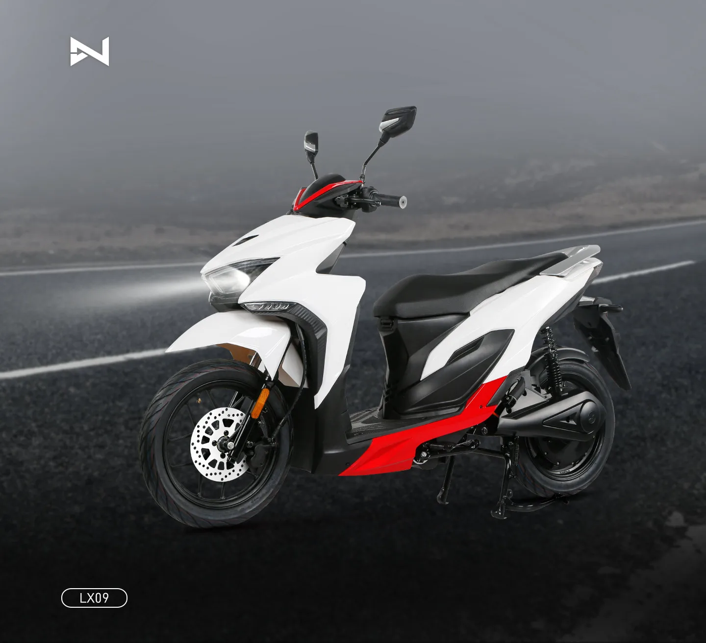 LX09-W-Y Electric Scooter - Racing for Sale with EEC COC