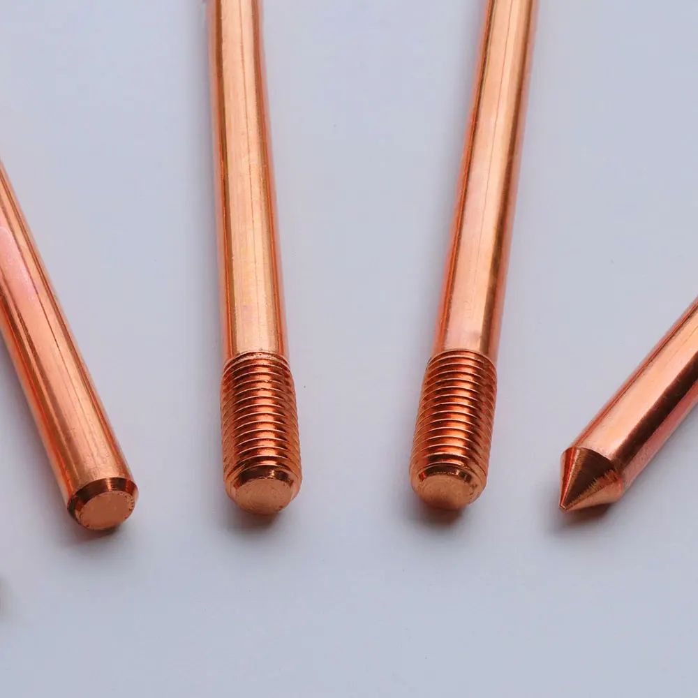 Copper Grounding Rod Earthing Rod Manufacturer - Buy Copper Bonded ...