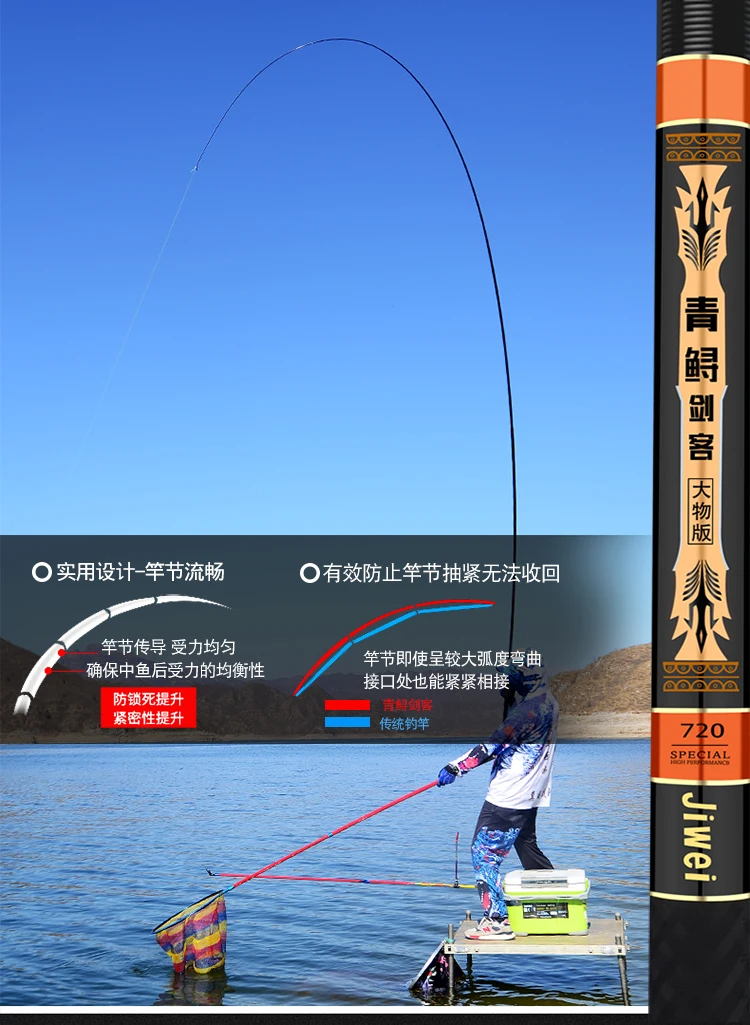 Wholesale 19-6H High Carbon Fiber Telescopic Large Super - Hard Super ...