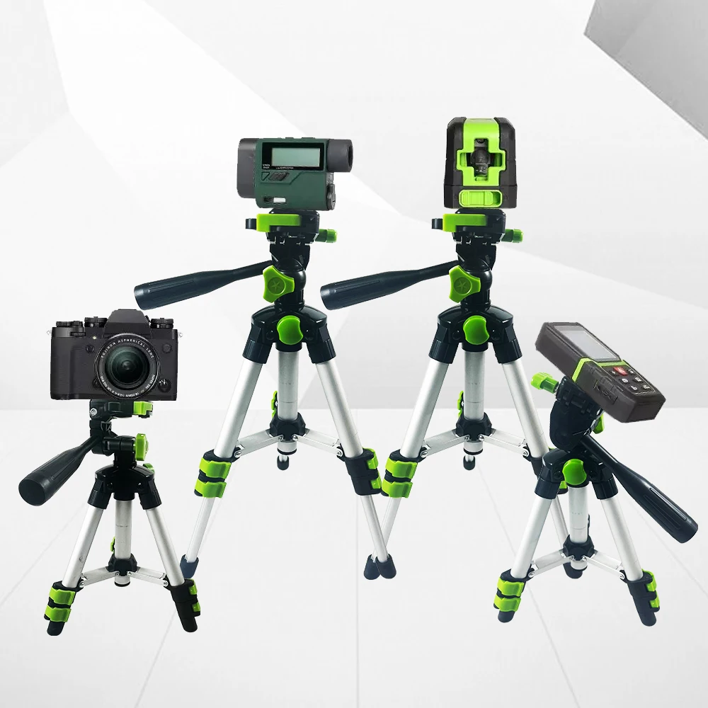 Aluminum Portable Adjustable Tripod for Laser Level Camera 1/4