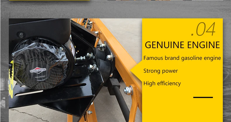 15HP Gas Concrete Screed Truss Screed Machine 6-14M for Floor ...