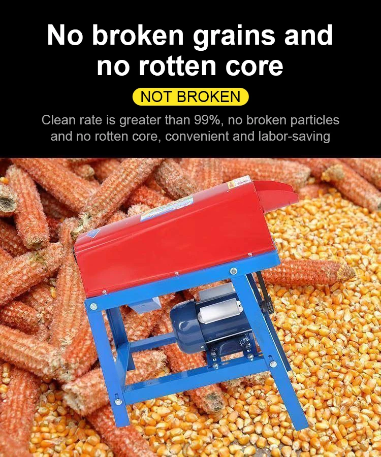 Factory Direct Sale Maize Sheller Corn Thresher Economical And Practical Mini Electric Corn ...