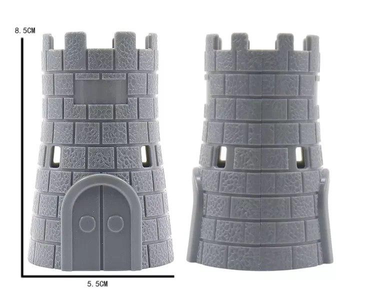 Medieval Castle Tower Moc Bricks Building Blocks Plastic Model Toy For ...