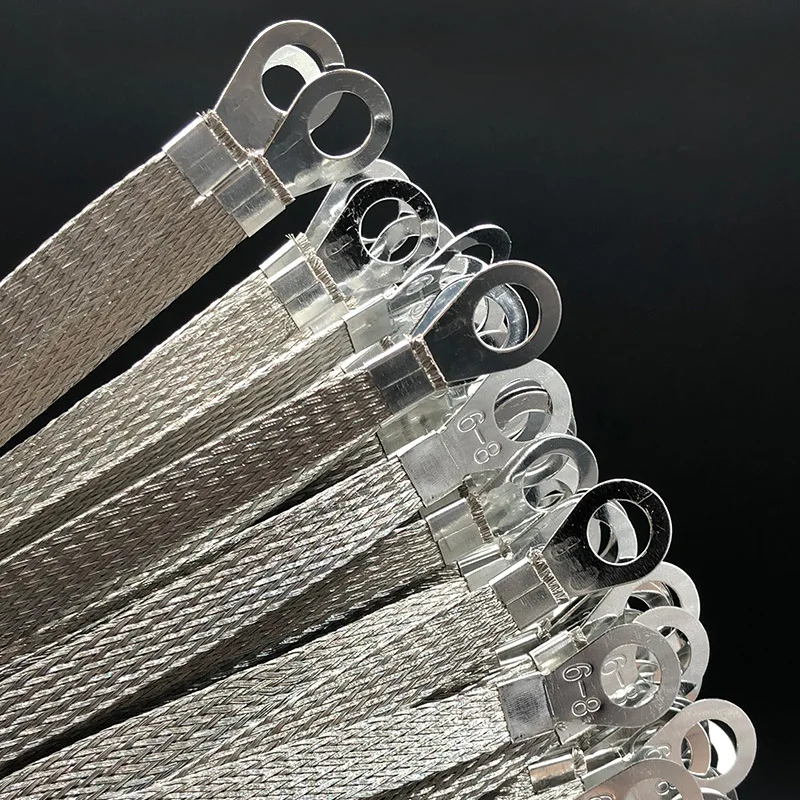 OEM Grounding Cable Braided Red Copper / Tinned Copper Cable Tray ...