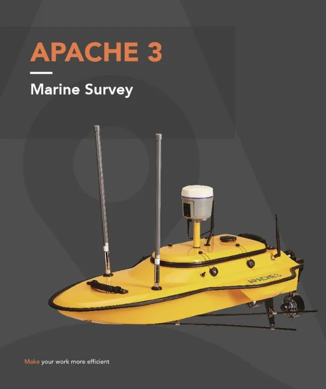Easy Operation Portable Usv Unmanned Surface Vessel Apache3 Apache4 Apache6 High Accuracy ...