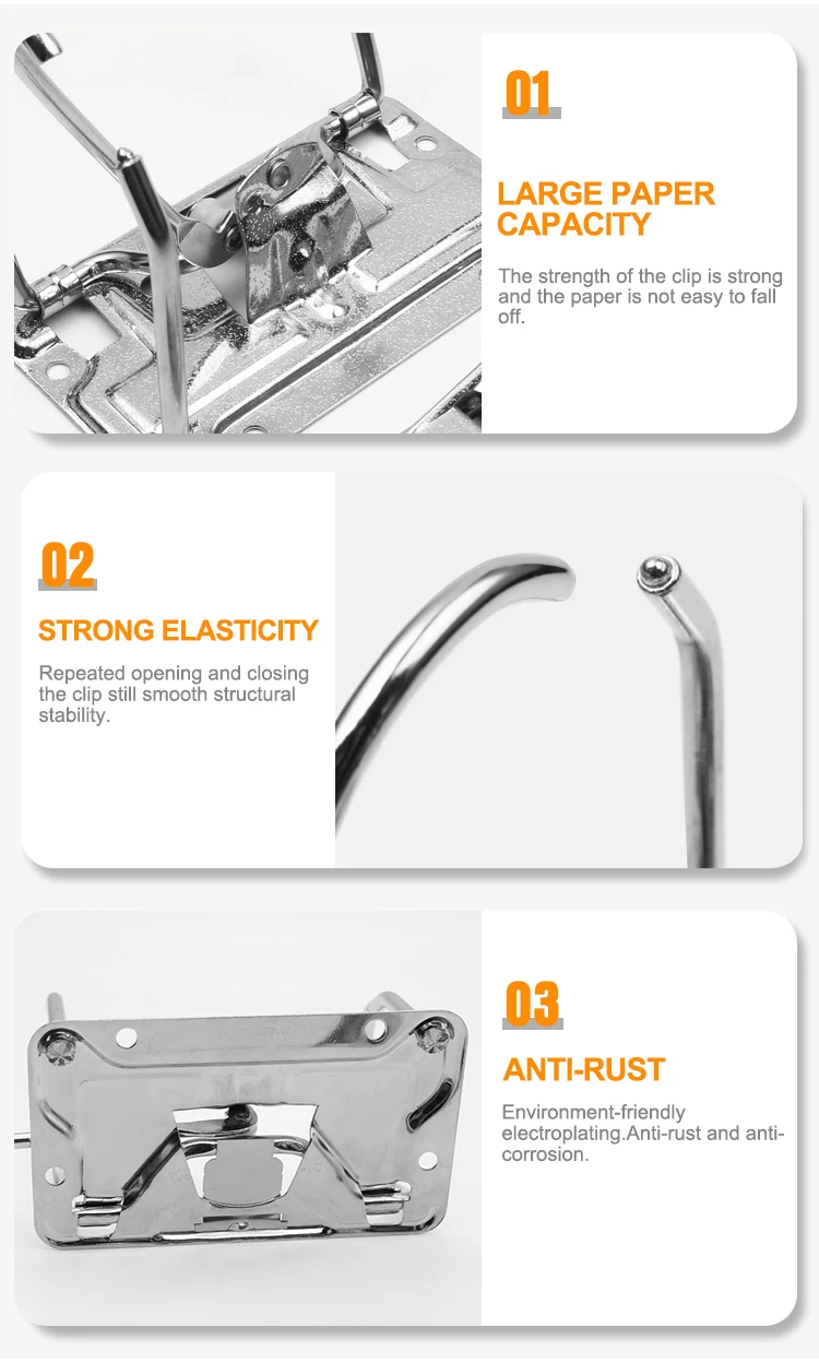 3" (75mm) Lever Arch File Mechanism - Durable & Versatile