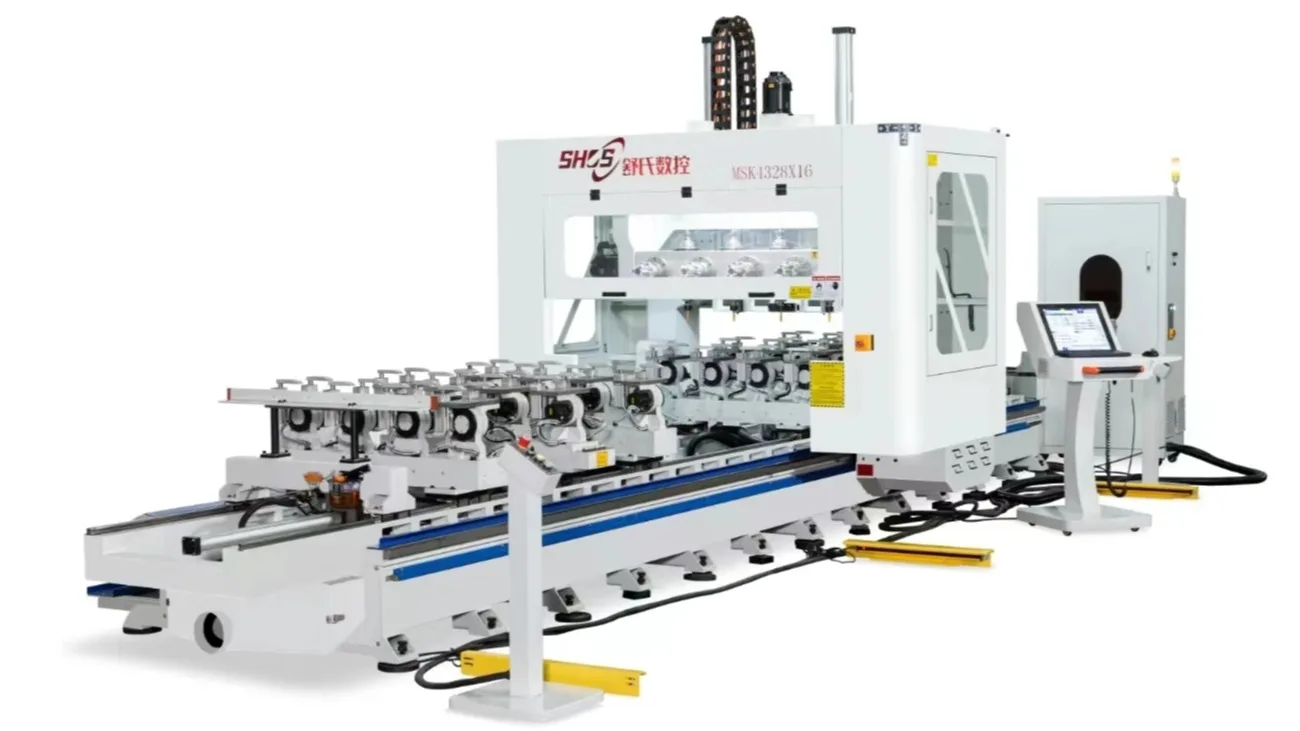 Cnc Tenon Machining Center Compound Solid Wood Processing Center Automatic Woodworking Machinery ...