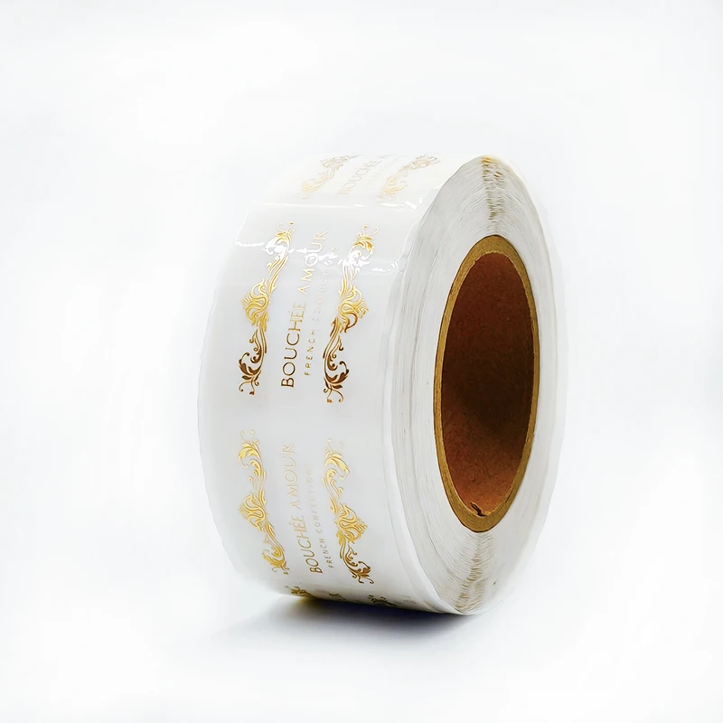 Triangle Raised Braille Logo Packaging Label Stickers,Custom Vinyl ...