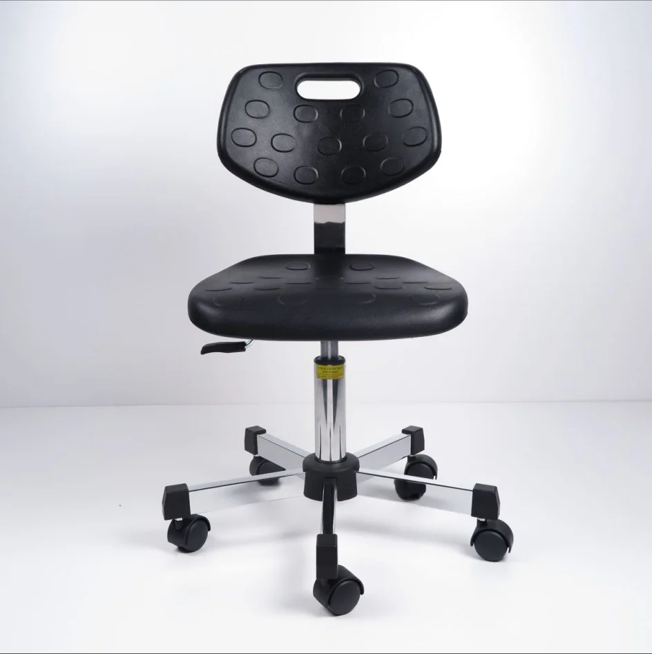 Lab Chair Laboratory Furniture Pu Anti-static Chair Island Stool ...