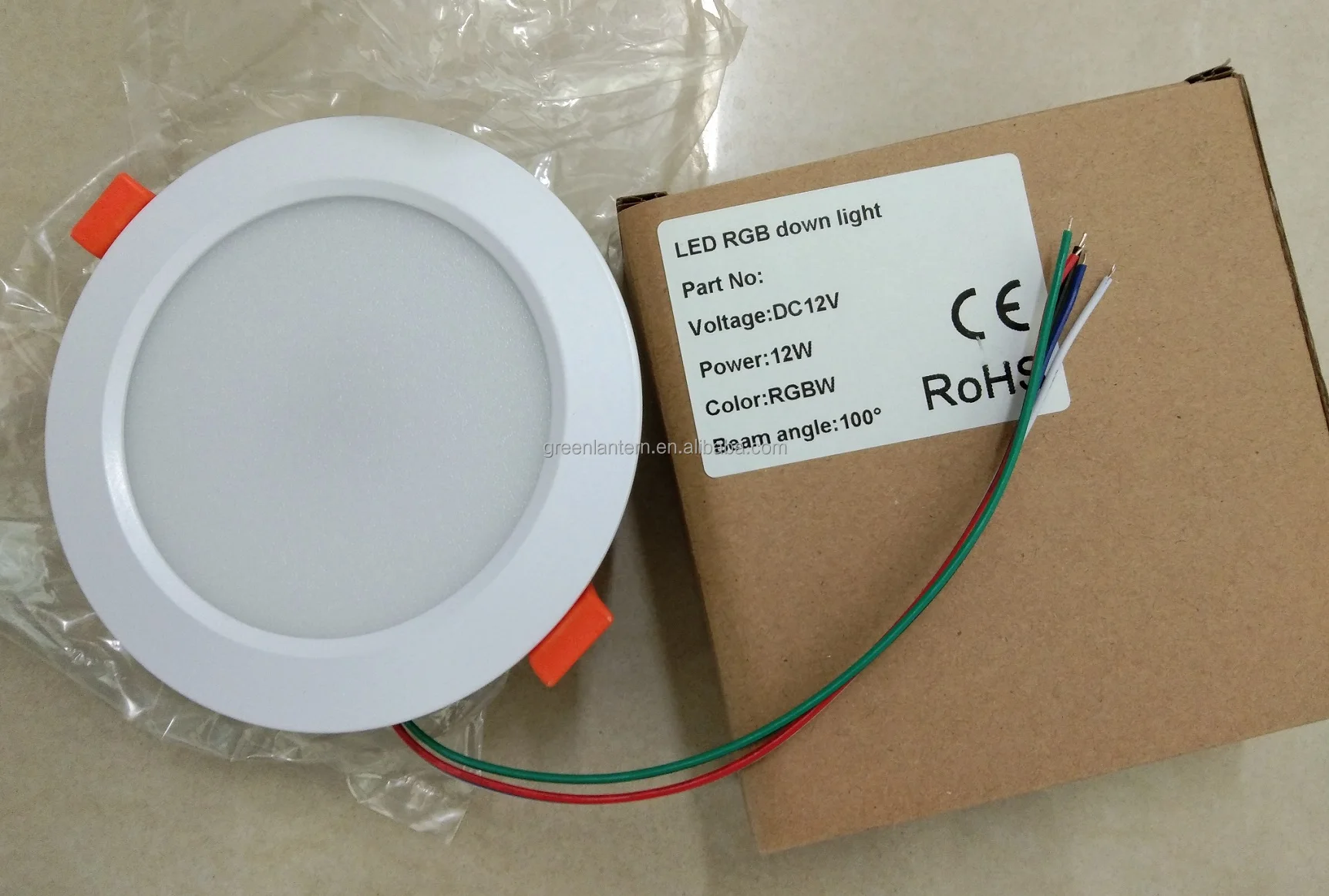 Wifi Smart Controlled Led Rgb Rgbw Down Light Dc12v 5 Wires Rgbw ...