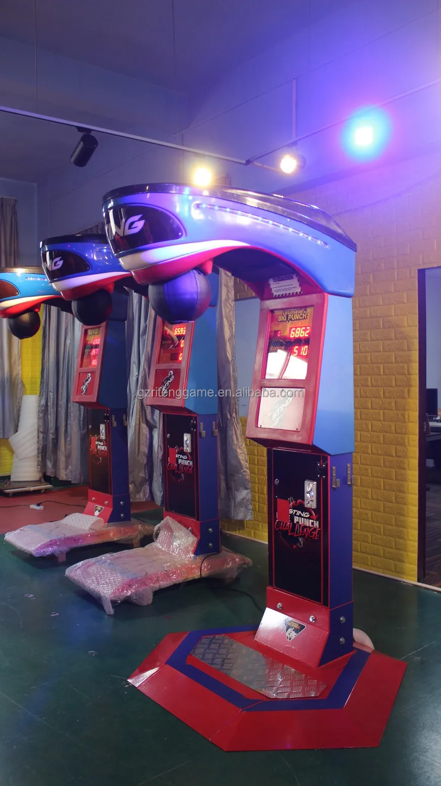 Riteng Factory Electronic Gaming Boxing Machine Price