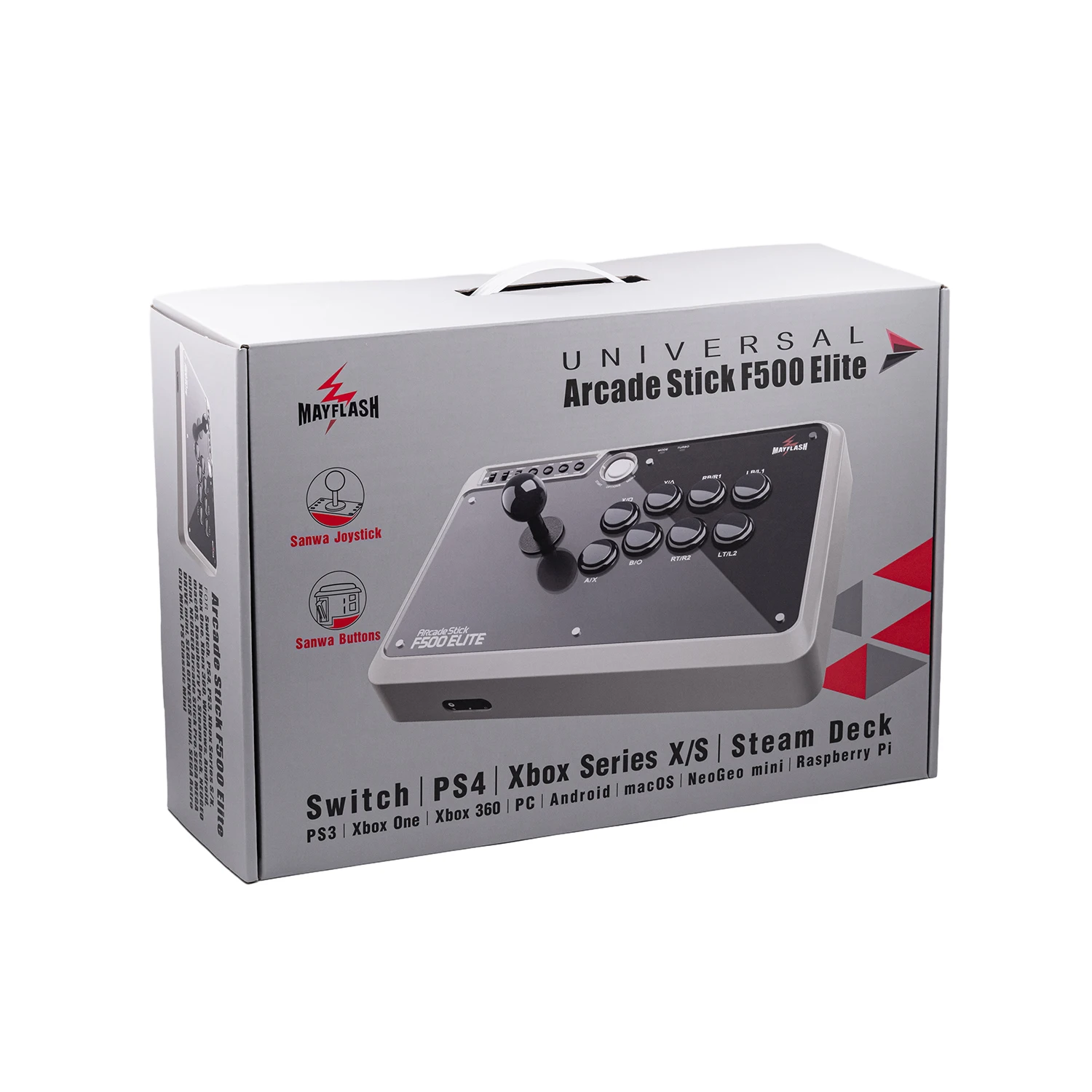 Mayflash F500 Elite Arcade Fightstick Joystick Controller For Ps4/ps3 ...