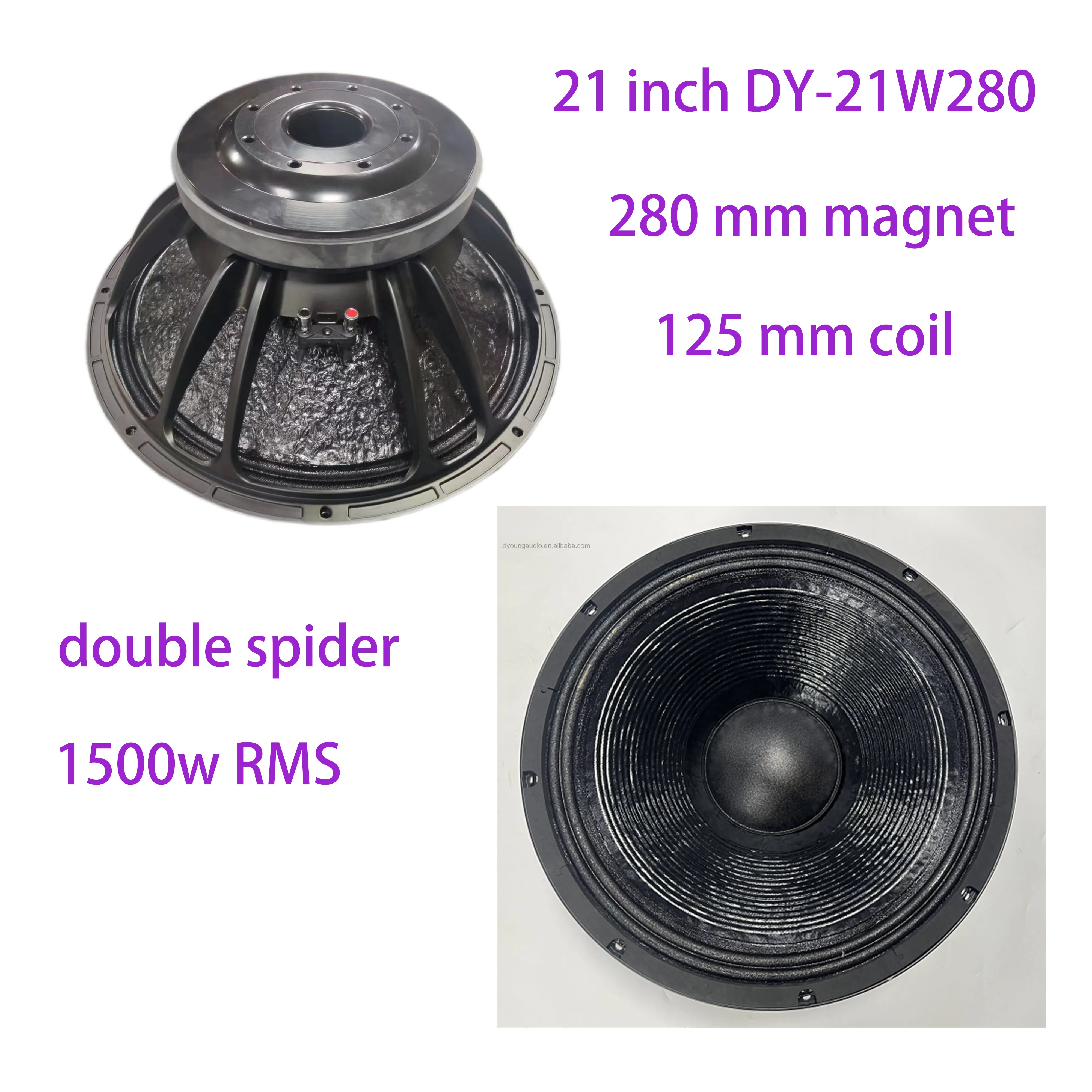 21 Inch 2000w Pro Audio DJ Sound System - Outdoor Double Subwoofer