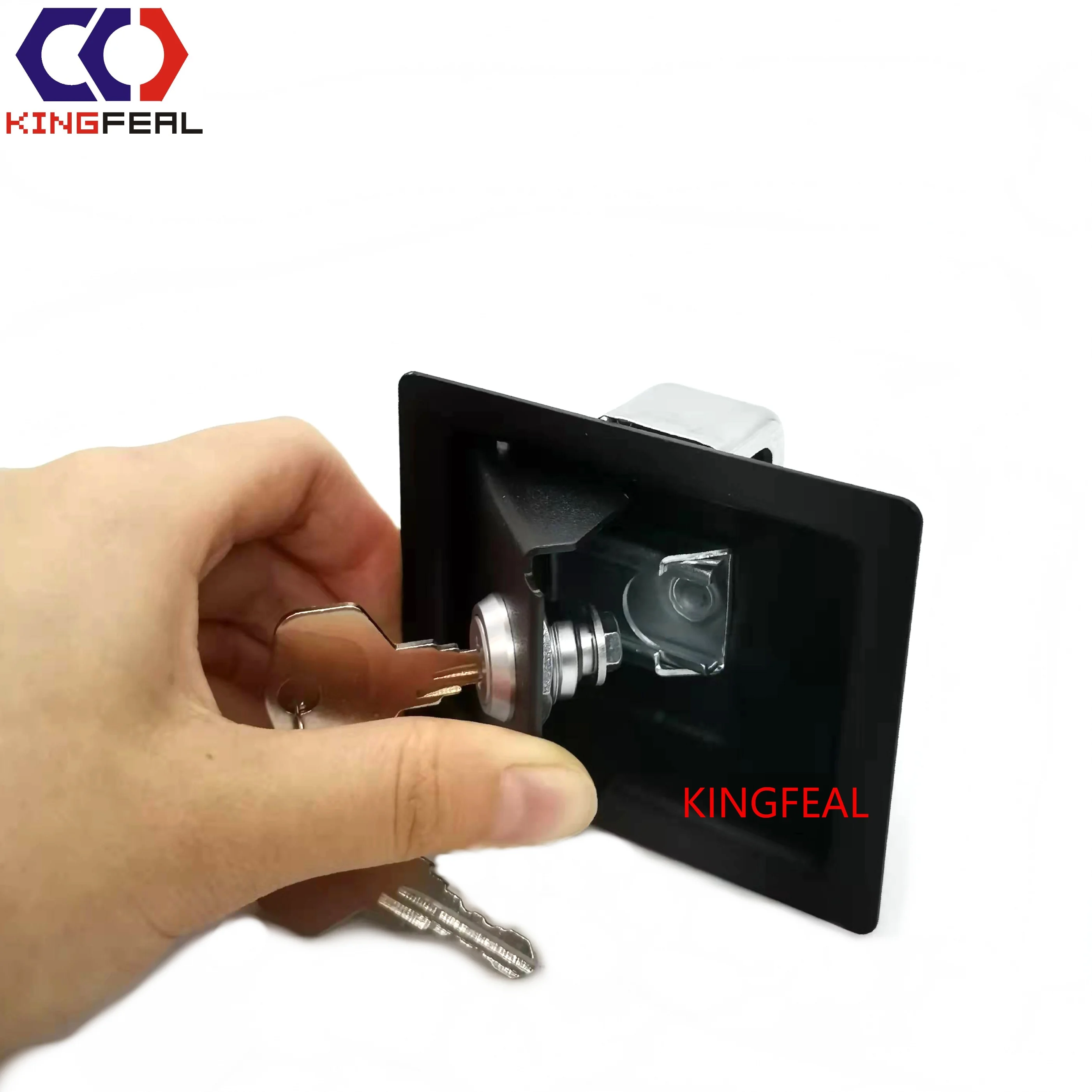 High Quality Paddle Latch Panel Door Lock Embedded Handle Lock Pull ...
