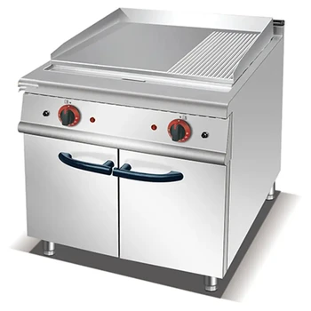 Rtk Commercial Kitchen Equipment Gas Style Griddle (2/3 Flat & 1/3 ...