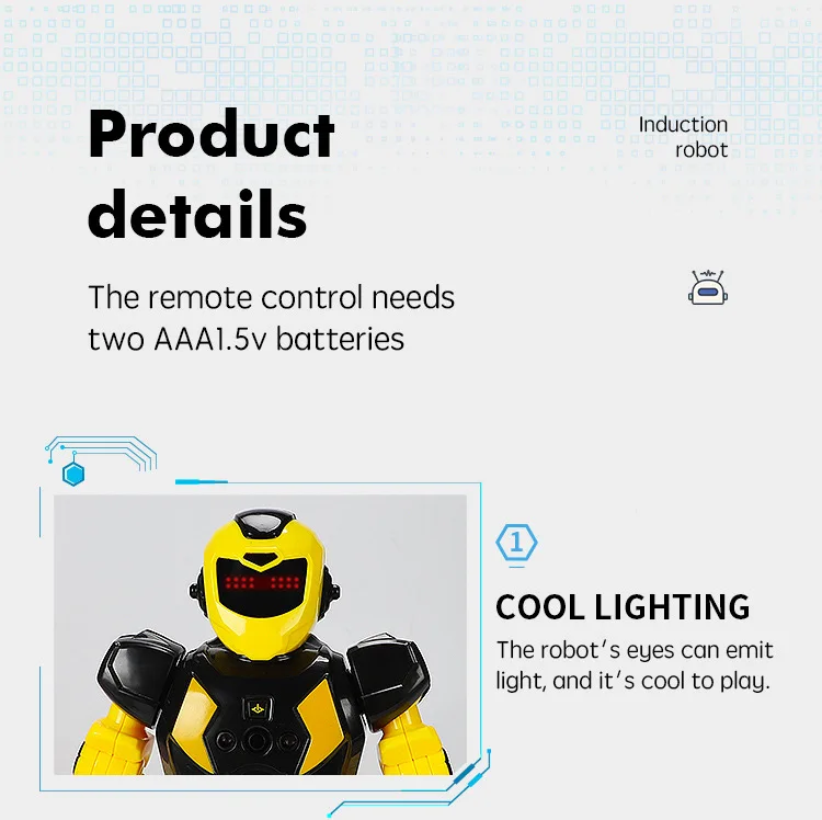 Induction Robot Programming Education Smart Robot Intelligent Remote ...