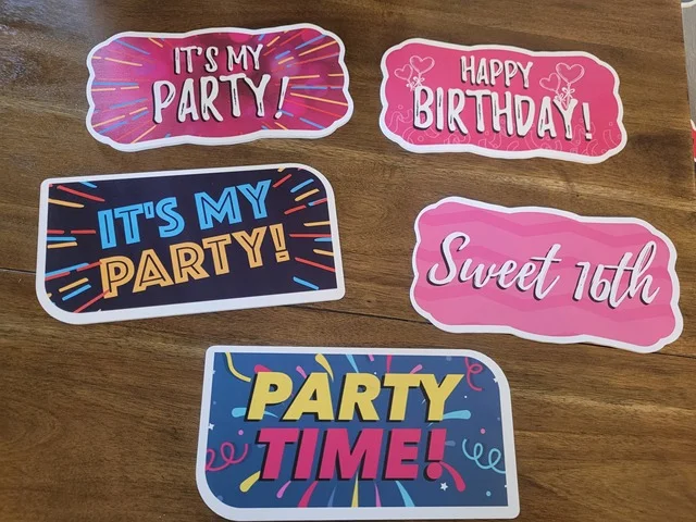 Custom Sexy Hashtag Pvc Photo Booth Props - Buy Party Props For Photo ...