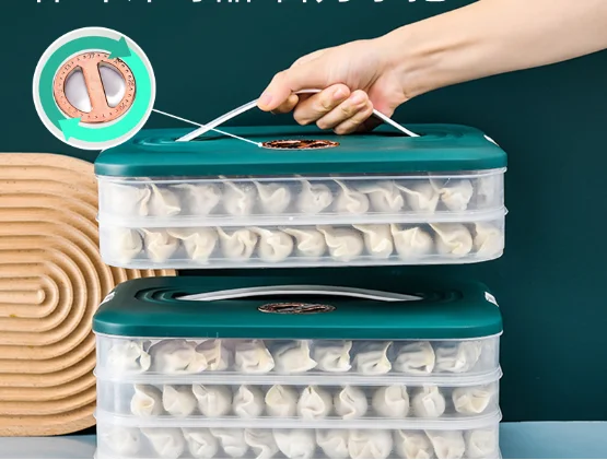 Best Price Kitchen Pantry Food Storage Box Cold Storage Dumpling Box ...