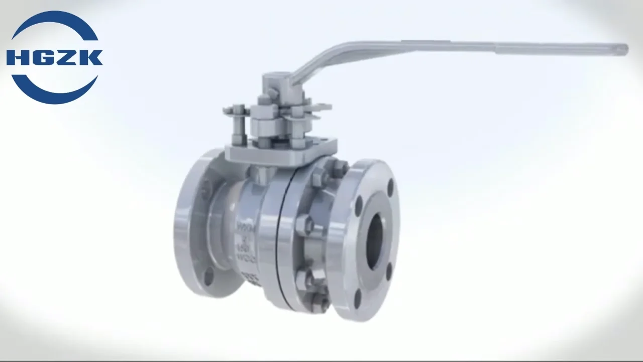 Dn15 Manual Ball Valve Full Port Floating Design Direct Mount Flanged ...