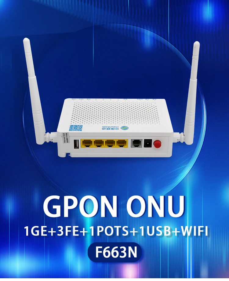 Gpon Ont Modem F663nv3a 1ge+tel+3fe+wifi Gpon Onu Xpon Wifi Onu F660 F663n V3 - Buy Wifi Onu ...