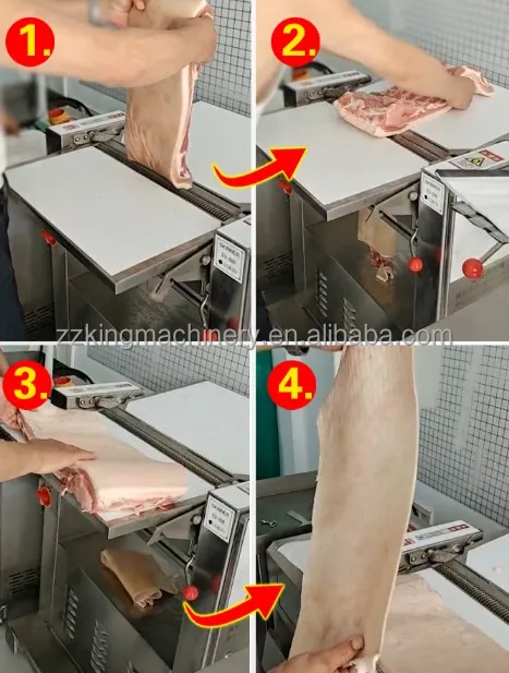 Beef Pork Skin Skinning Peeler Remover Pig Skin Peeling Removing ...