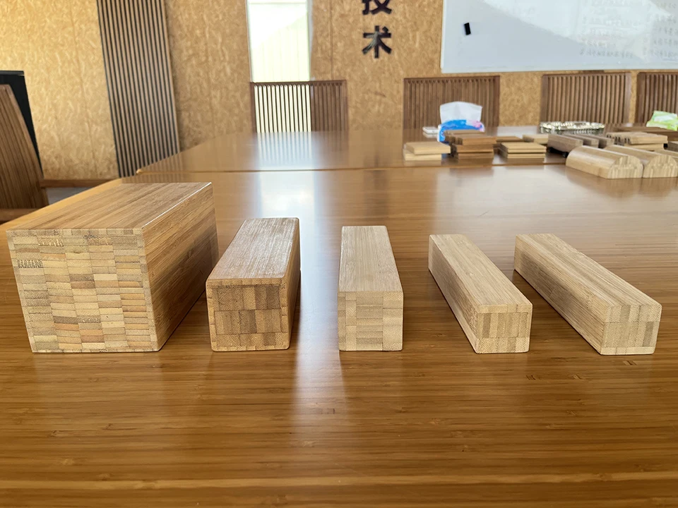 Bamboo Glulam Columns for Log Houses - Easy Assembly