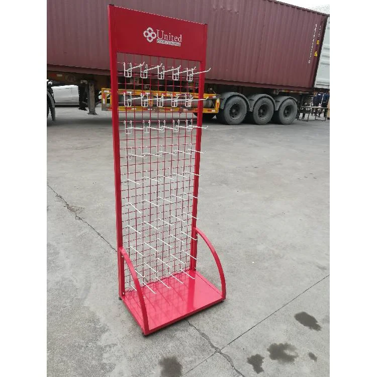 Wholesale Metal Wire Mesh Hook Rack Display for Hanging Items
