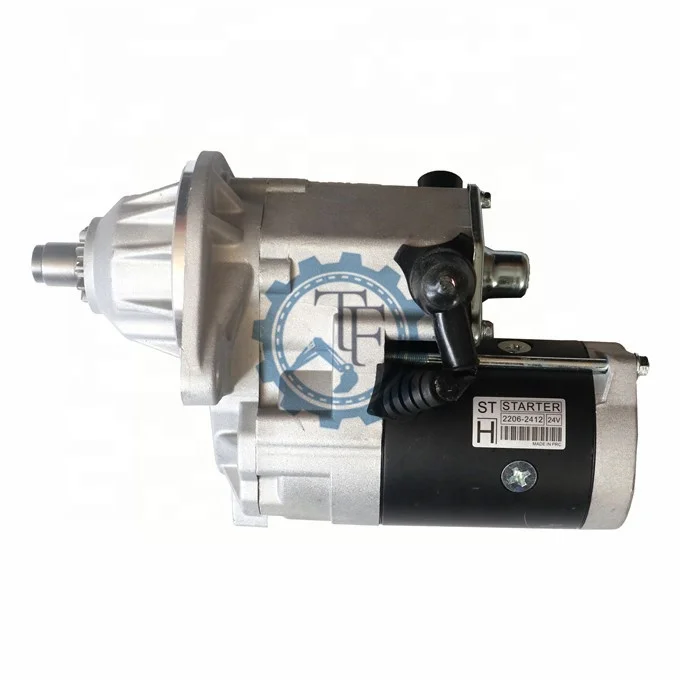 EXCAVATOR 028000-4880 STARTER 11T 24V for 6D16 CONSTRUCTION MACHINERY ...