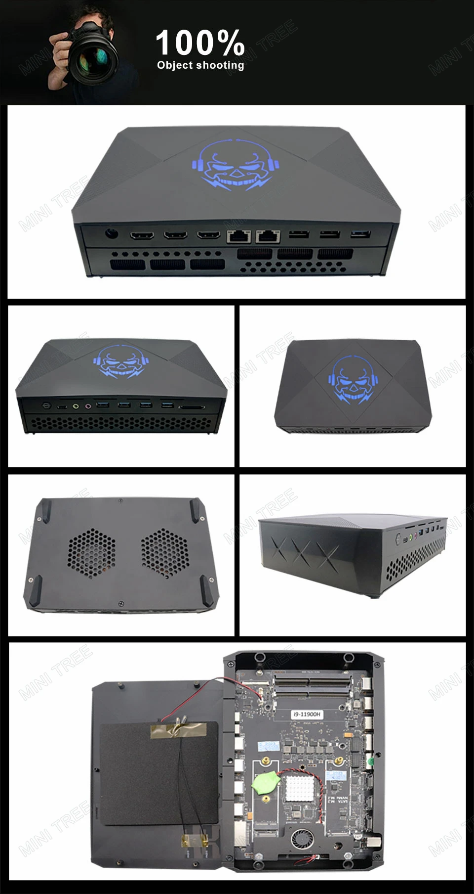 12th Gen Intel i9 12900HK Mini Gaming PC - RTX 3060 12GB GDDR6, 64GB ...