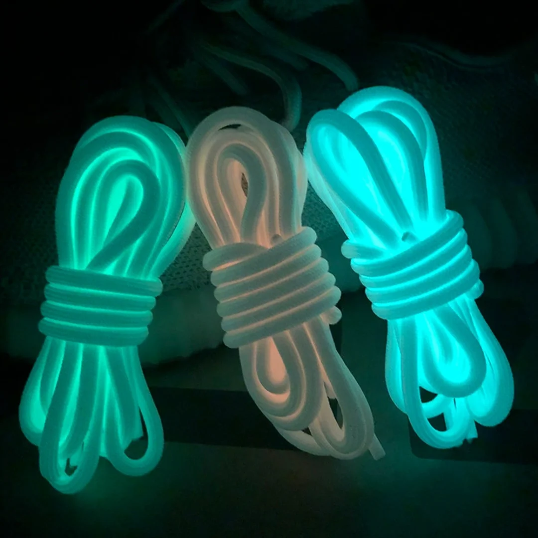 Custom Colorful Fashion Lacet Fluorescent Luminous Glow In The Dark ...