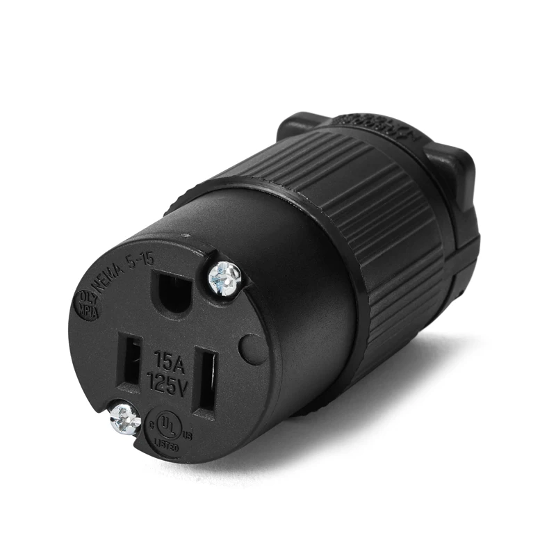 15A Rewireable Replacement Receptacle NEMA5-15R by Jianuo