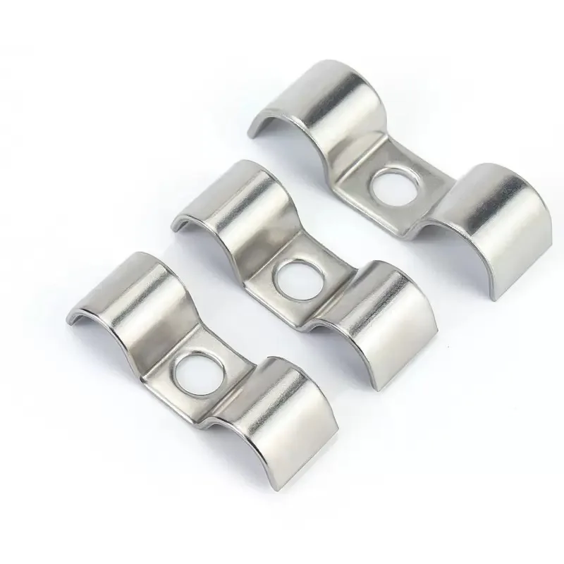 Single And Double-sided 304 Stainless Steel P-type Pipe Clamp Sheet ...